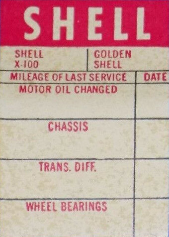 Authentic Oil Change stickers : Bob Hoyts Classic Inspection Stickers ...