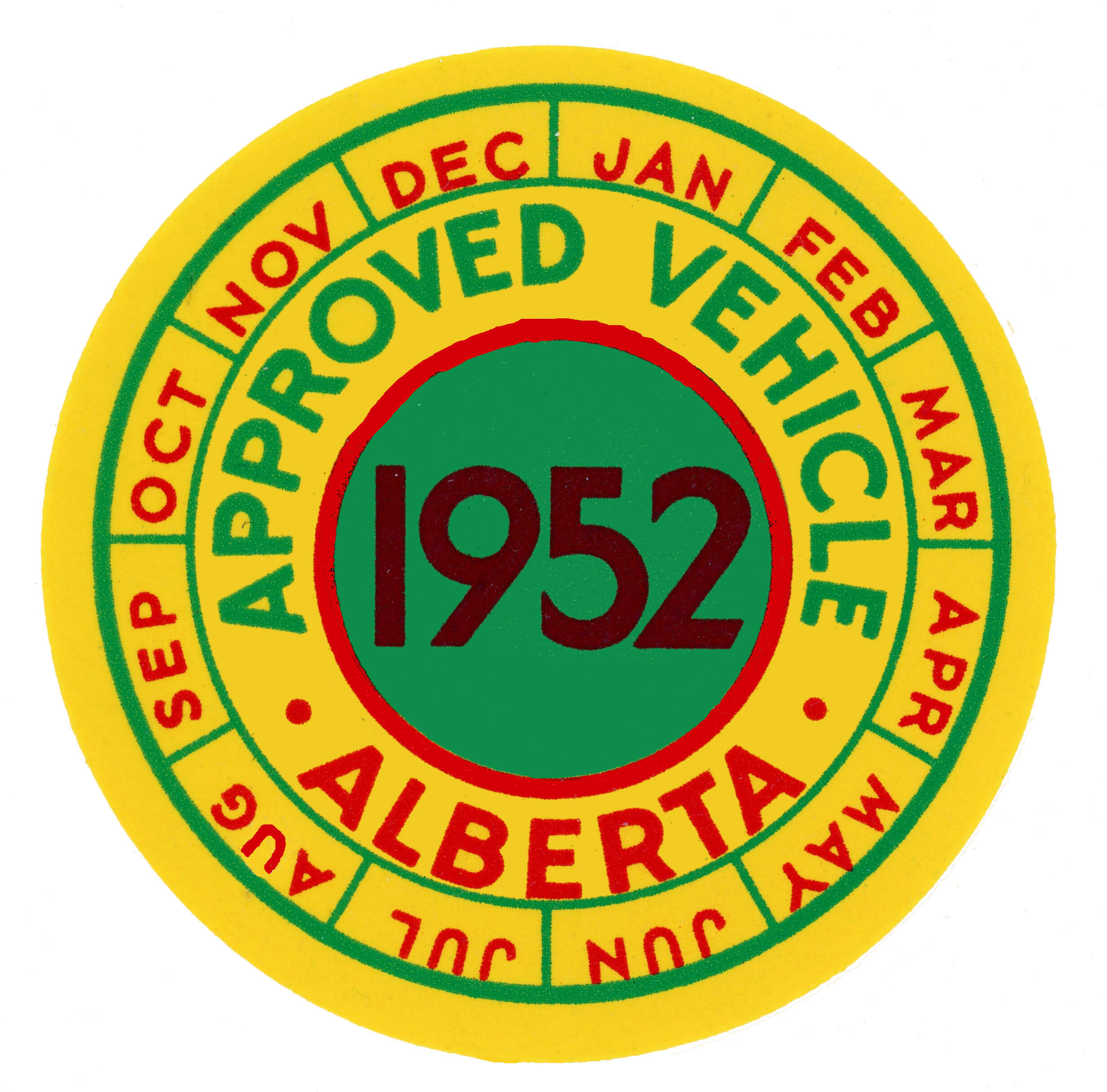 Canada : Bob Hoyts Classic Inspection Stickers | Add a Final Touch to ...
