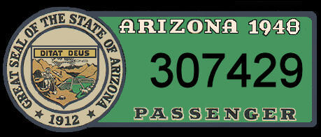 Arizona : Bob Hoyts Classic Inspection Stickers | Add a Final Touch to ...