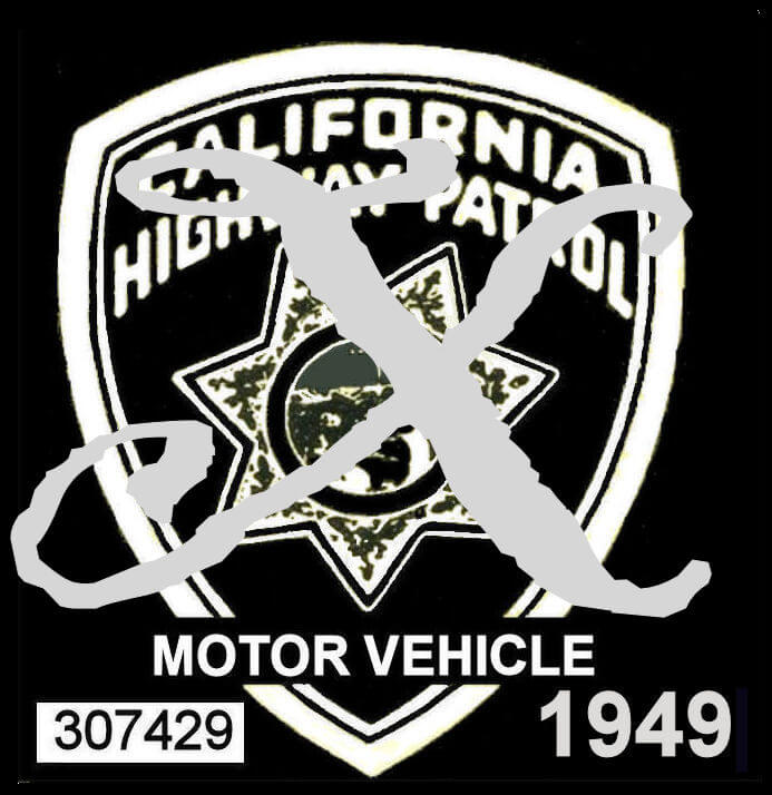 1949 California safety inspection sticker : Bob Hoyts Classic ...