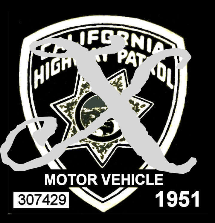 1951 California safety inspection sticker : Bob Hoyts Classic ...