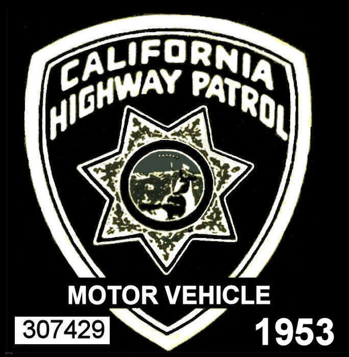 1953 California safety inspection sticker : Bob Hoyts Classic ...
