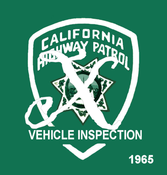 1965 California Inspection Sticker : Bob Hoyts Classic Inspection ...
