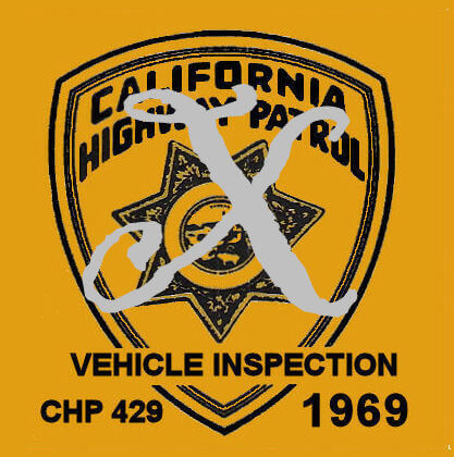 1969 California Inspection Sticker : Bob Hoyts Classic Inspection ...