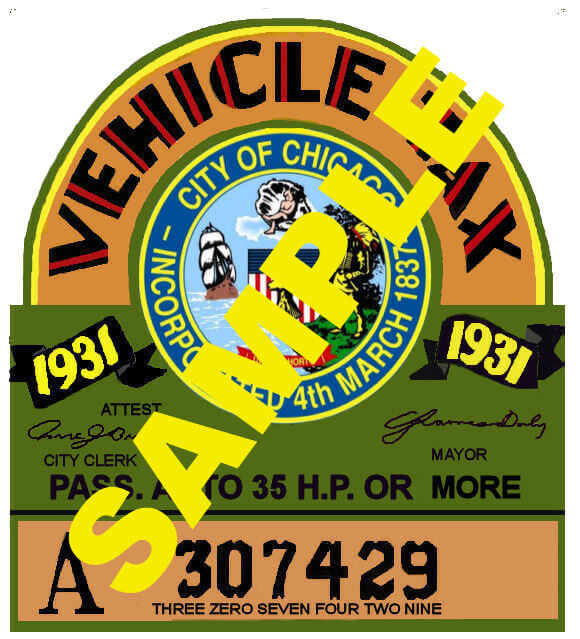 Illinois : Bob Hoyts Classic Inspection Stickers | Add a Final Touch to ...