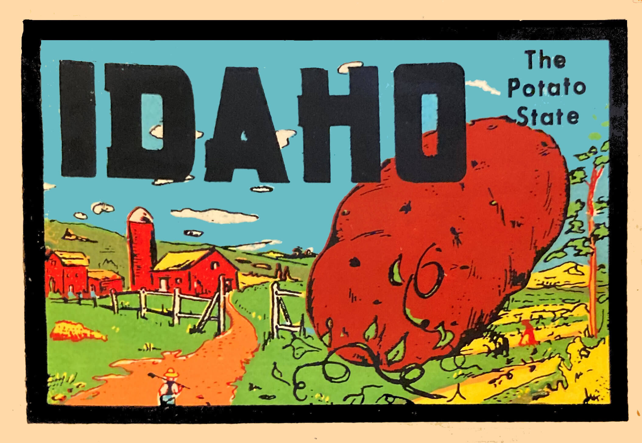 Idaho Vintage Vacation Stickers : Bob Hoyts Classic Inspection Stickers ...