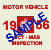 Massachusetts : Bob Hoyts Classic Inspection Stickers | Add a Final ...