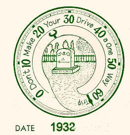 1930 Maine Inspection Sticker : Bob Hoyts Classic Inspection Stickers ...