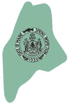 Maine : Bob Hoyts Classic Inspection Stickers | Add a Final Touch to ...