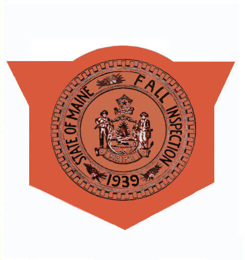 1939 Maine FALL Inspection Sticker : Bob Hoyts Classic Inspection ...