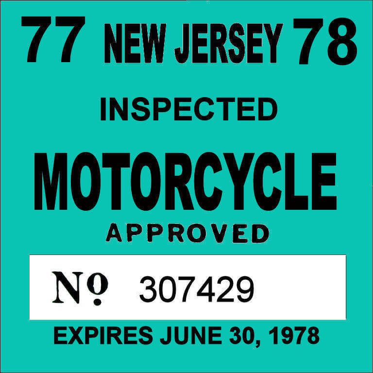 Motorcycle Stickers : Bob Hoyts Classic Inspection Stickers | Add a ...