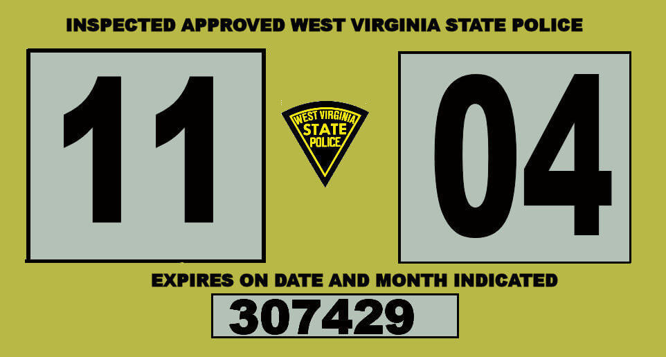 2004 WV Inspection : Bob Hoyts Classic Inspection Stickers | Add a ...